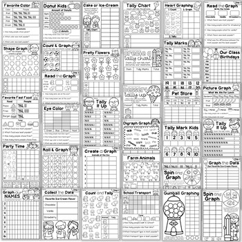 First Grade Data and Graphing Worksheets - My Teaching Pal