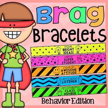 Brag Bracelets - Behavior Edition - My Teaching Pal