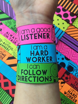 Brag Bracelets - Behavior Edition - My Teaching Pal