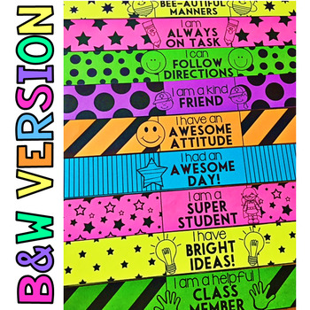 Brag Bracelets - Behavior Edition - My Teaching Pal