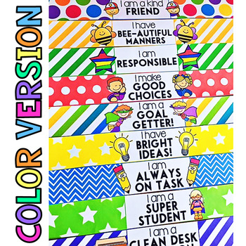 Brag Bracelets - Behavior Edition - My Teaching Pal