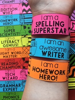 Brag Bracelets - Subject Edition - My Teaching Pal
