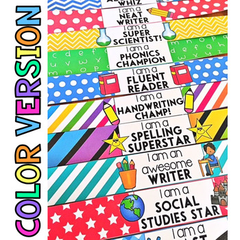 Brag Bracelets - Subject Edition - My Teaching Pal