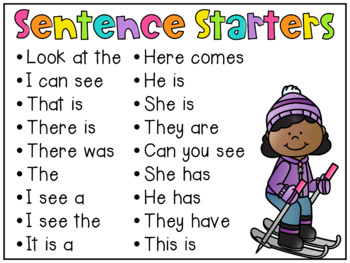 Winter Sentence Writing Worksheets - My Teaching Pal
