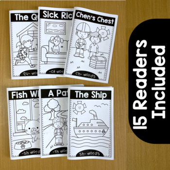 Decodable Readers - Digraphs - My Teaching Pal