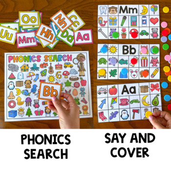 Beginning Sound Centers - Kindergarten Phonics Games - My Teaching Pal