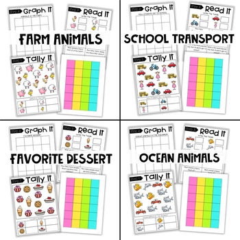 Data and Graphing Math Station - My Teaching Pal