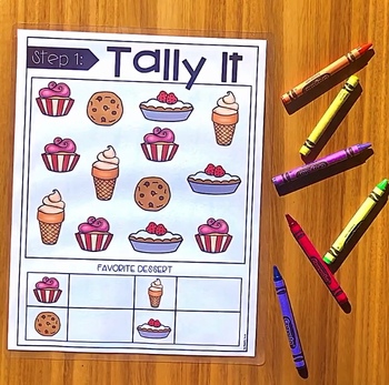 Data and Graphing Math Station - My Teaching Pal