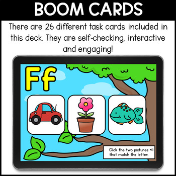 Beginning Sounds - Digital Task Cards - Boom Cards - My Teaching Pal
