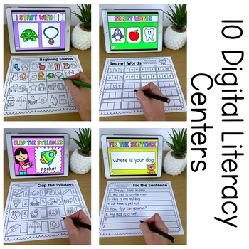 Kindergarten Digital Literacy Centers - My Teaching Pal