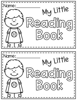 Kindergarten Reading Response Booklet - My Teaching Pal