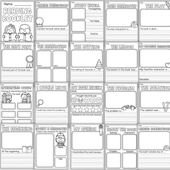 Reading Response Booklet - My Teaching Pal