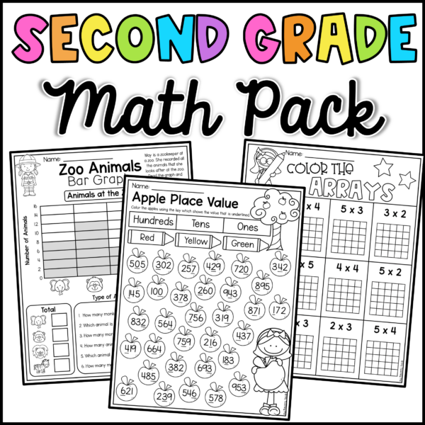 Second Grade Data and Graphing Worksheets - My Teaching Pal