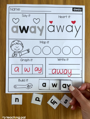What Are Heart Words? - My Teaching Pal