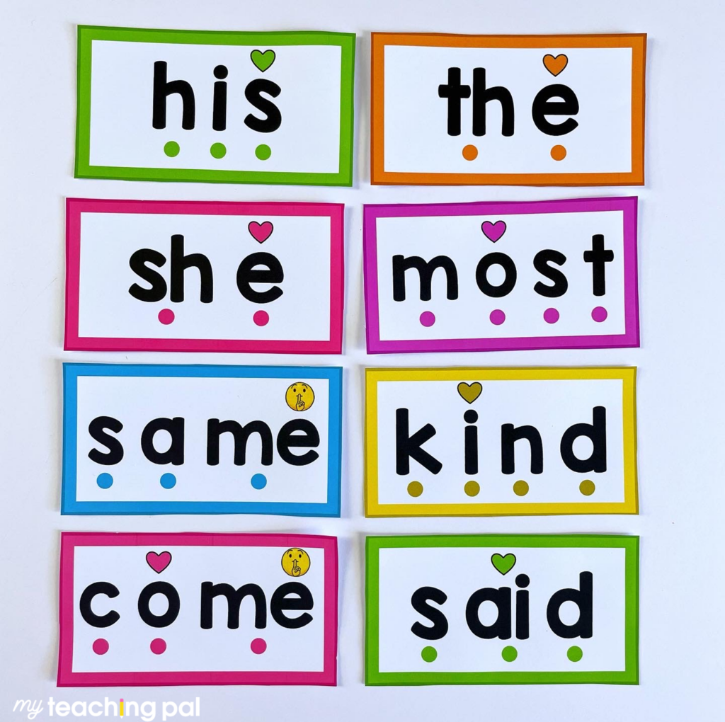 What Are Heart Words? - My Teaching Pal