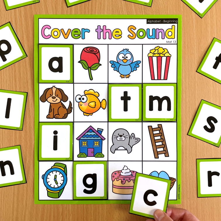 Cover The Sound - Phonics Sound Match Mats - My Teaching Pal