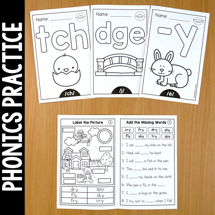 Syllables and Ending Patterns Phonics Books - Science of Reading ...