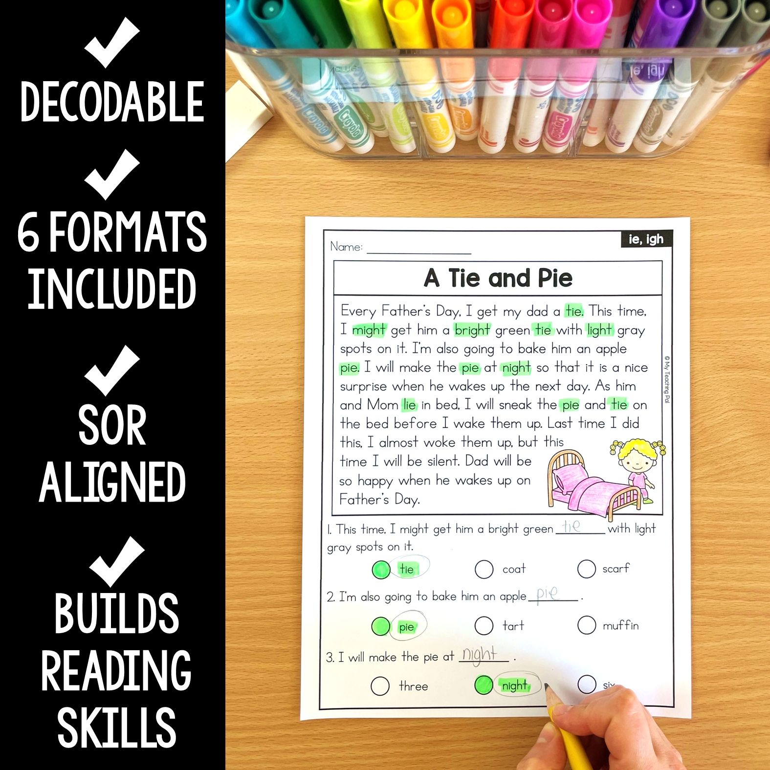 Decodable Reading Passages -R-Controlled Vowels, Vowel Teams + More ...